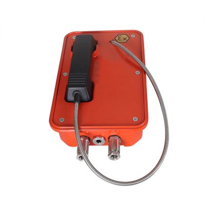China Wall Mounting Industrial Weatherproof Telephone IP67 With Intrinsic Safety Type for sale