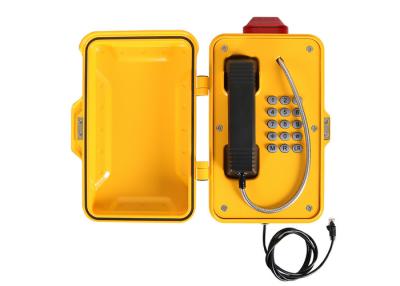 중국 산업용 방수 비상 전화기, 비상 호출 박스 IP66-IP67 (조명 포함) 판매용