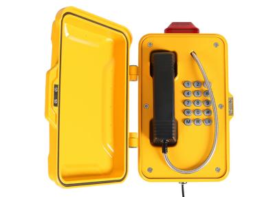 중국 산업용 방수 비상 전화기, 비상 호출 박스 IP66-IP67 (조명 포함) 판매용