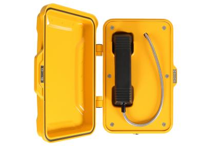 Cina IP67 Hotline di emergenza Telefono analogo industriale montato su parete / pilastro per autostrade in vendita