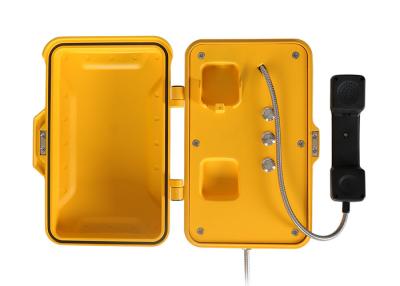 China Hotline Auto Dial Emergency Industrial Weatherproof Telephone IP65-IP67 With 3 Buttons for sale
