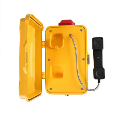 Cina Ringdown Telefono industriale resistente alle intemperie IP66-IP67 Con lampada di avvertimento lampeggiante in vendita