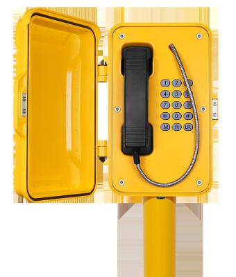 Full Keypad IP66 VoIP Telefone montado na parede SIP2.0 Para estaleiro