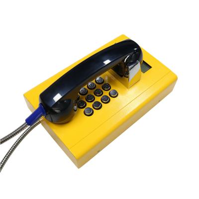 China IP55 Analogue DC12V POE Vandal Resistant Telephone SIP GSM LCD Display for sale