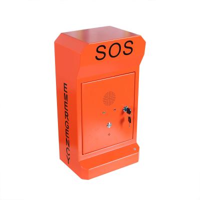 China FCC SIP IP65 Handsfree Roadside Emergency Phone Vandal Resistant for sale