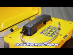 anti vandal industrial weatherproof telephone