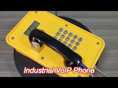 vandal resistant industrial voip phone weatherproof with lcd display screens