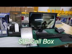 anti vandal gsm / 3g outdoor call box weatherproof with led indicator light
