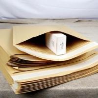China Double Walled Cardboard Corrugated Envelope Mailers Foldable Printable for sale