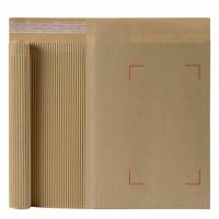 China Double Walled Cardboard Corrugated Envelope Mailers Foldable Printable for sale