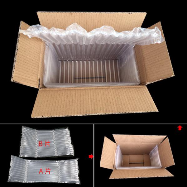 Quality PA Inflatable Air Column Cushion Bag Wine Bottle Bubble Bag Protective Packaging for sale