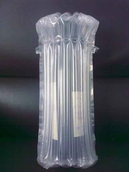 Quality Recyclable Q Type Air Column Bag Bubble Wrap Wine Bags Customized for sale