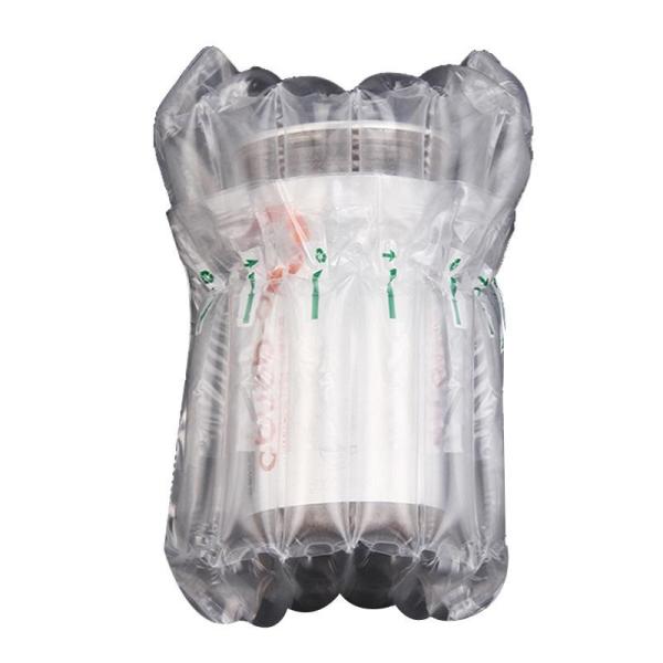 Quality 15CM LDPE PA Inflatable Air Column Bubble Wrap For Liquor Bottles for sale