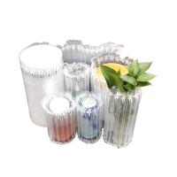 Quality Shockproof Air Column Bubble Wrap Cushioning Film For Wine Bottle 60µm for sale