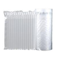 China Air Filling PE Column Bubble Wrap Bottle Sleeves Protective Packaging for sale