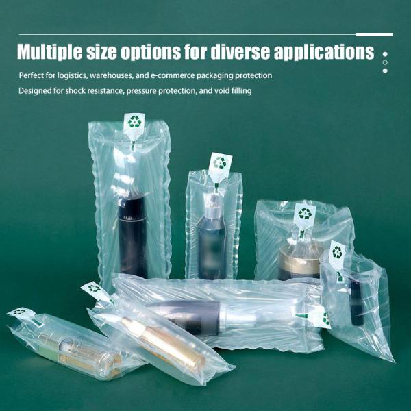 Quality Shockproof Inflatable LDPE Air Cushion Bags For Packing Inner Pillow for sale