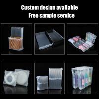 China L Type Inflatable Bottle Protector Air Column Packing Bag 55µm for sale