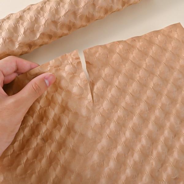 Papel de bolha reciclável para remessa de presentes e itens frágeis