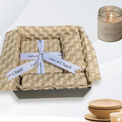 China Recycelbare Blasenpapierfolie für umweltbewusste Geschenke und fragile Gegenstände zu verkaufen