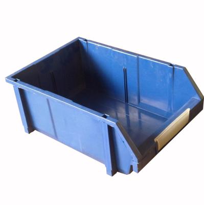 China stackable rolling red seperate storage buckets bins for sale