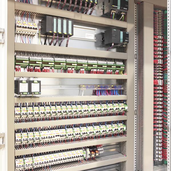 Quality Customizable Smart PLC Control Panel Cabinet For HVAC / Robotics / Power Systems for sale