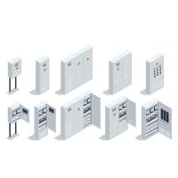 China Industrial Solutions Custom Electrical Cabinet Electrical Control Enclosure With Keyed Lock for sale