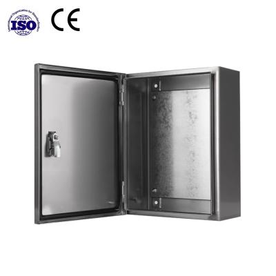 China IP67 Metal Electrical Cabinet Stainless Steel Electrical Box Dust Proof Waterproof for sale