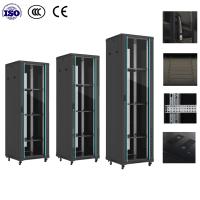 Quality Power Coated Server Rack Electric Enclosure 42U Network Cabinet Floor Standing for sale