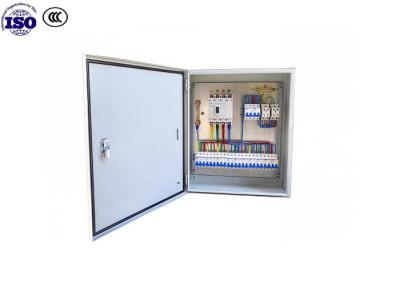 China Recessed Mounted Power Distribution Cabinet 3 Phase Panel Board Single Door for sale