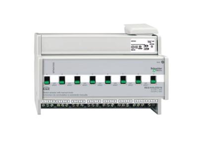 China SpaceLogic KNX Switch Actuator REG-K/X230/16 With Manual Mode And Current Detection for sale