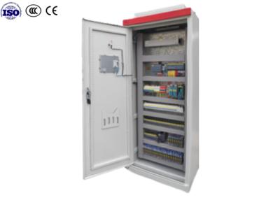 China Industrial Grade Metal PLC Control Panel Gate Pump Control Cabinet Powder Coated Finish for sale