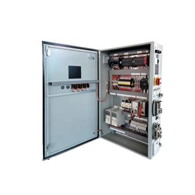 China Custom Size Automatic PLC Control Cabinet Water Pump Control Box Key Lock for sale