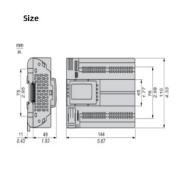 China Schneider M172 HVAC PLC Controller 28 I/O Module TM172PBG28RI for sale