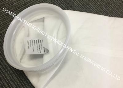 China Whole Ultrasonic Welding Micron Filter Bags R - Semi - Circle With Plastic Collar for sale