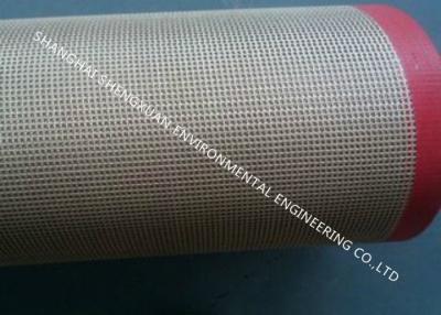 China Glass Fiber  Coated Conveyor Belt Double Weft Elongation Coefficient Less 5‰ for sale