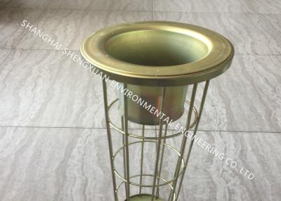 China Power Stations Baghouse Cages Easy Maintenance With Zinc Galvanized Surface Finishing for sale