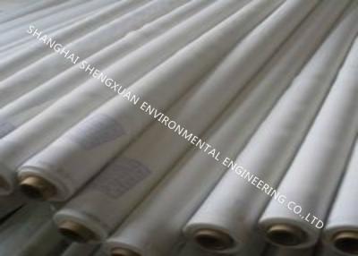 China White Color Screen Printing Mesh , Silk Screen Fabric Mesh For T Shirt Printing for sale
