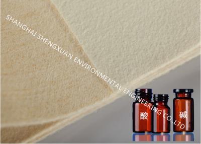 China Non Woven Industrial Filter Cloth , Aramid / Nomex Needle Punched Dust Collector Filter Cloth for sale