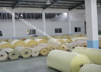 China Anti  Flame 550gsm PET Spun 1.8mm Construction Industrial Filter Cloth Fabric for sale