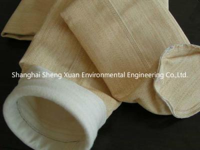 China Temperature Resistance 10mg/Nm3 Nomex Dust Collector Bags for sale
