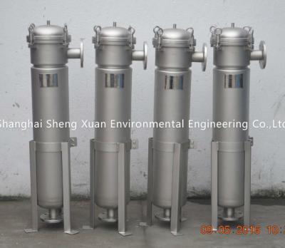 China Forklift Base 150 PSI Fluid Single Ss Filter Housing for sale