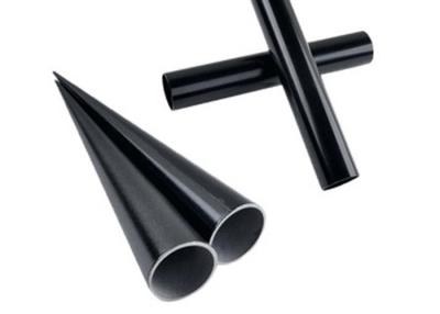 China 1 Inch Custom High Quality Black Anodized Aluminum Tubing 1.4mm Thickness for sale