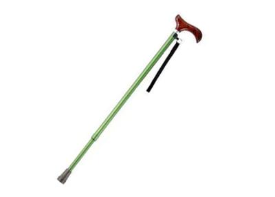 China Green Painting 1 Inch Aluminum Round Hollow Tubing 1.4mm Thickness for Walking Stick for sale