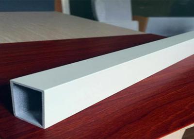 China 30mm Square Aluminium Tube 1.8mm Thickness for Machinery Usage Silver Anodization 6061 T5 for sale