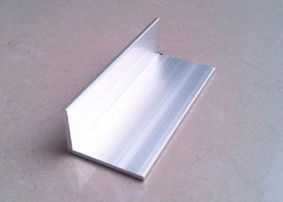 China Extruded Aluminum Angl Unequal Leg 40mm x 74mm x 4mm Wall Thickness for Machinery Usage for sale
