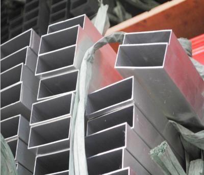 China 100mm x 50mm Aluminum Tubing for Industrial Usage 1.2mm Wall Thickness 6063 T5 for sale