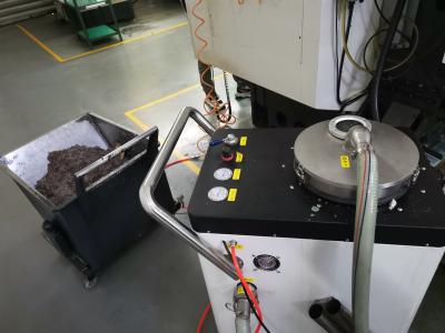 China Aluminum Chips CNC Coolant Tank Cleaner Cutting Fluid Cleaning Machine for sale