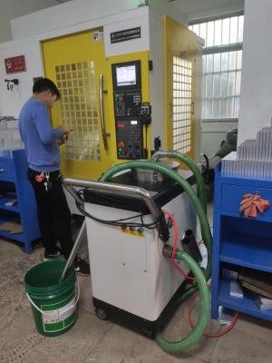 China Small Chip Sludge Removal Machine Mobile Slag Removal Machine For Machine Tools for sale