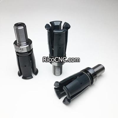 China Royal BT40 External Thread Pull Stud Grippers for BT 40 ATC Spindle for sale