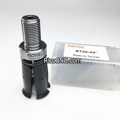 China Royal BT40 External Thread Pull Stud Grippers for BT 40 ATC Spindle for sale